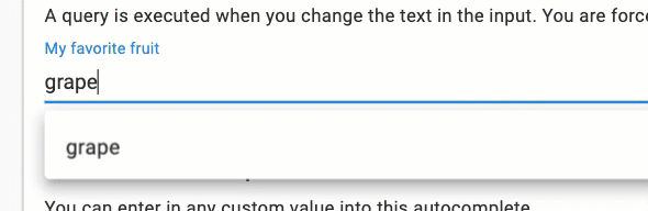 Autocomplete dropdown is still visible after item is selected · Issue ...