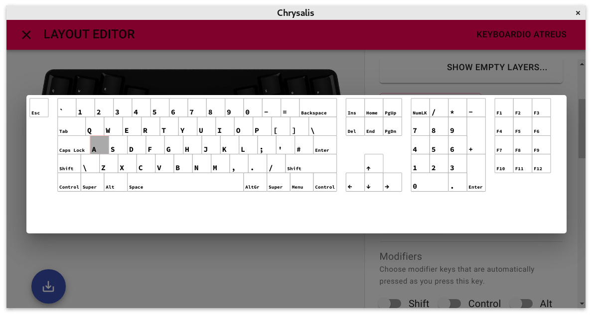 UI elements do not appear if the window is too small · Issue #579 · keyboardio/Chrysalis · GitHub