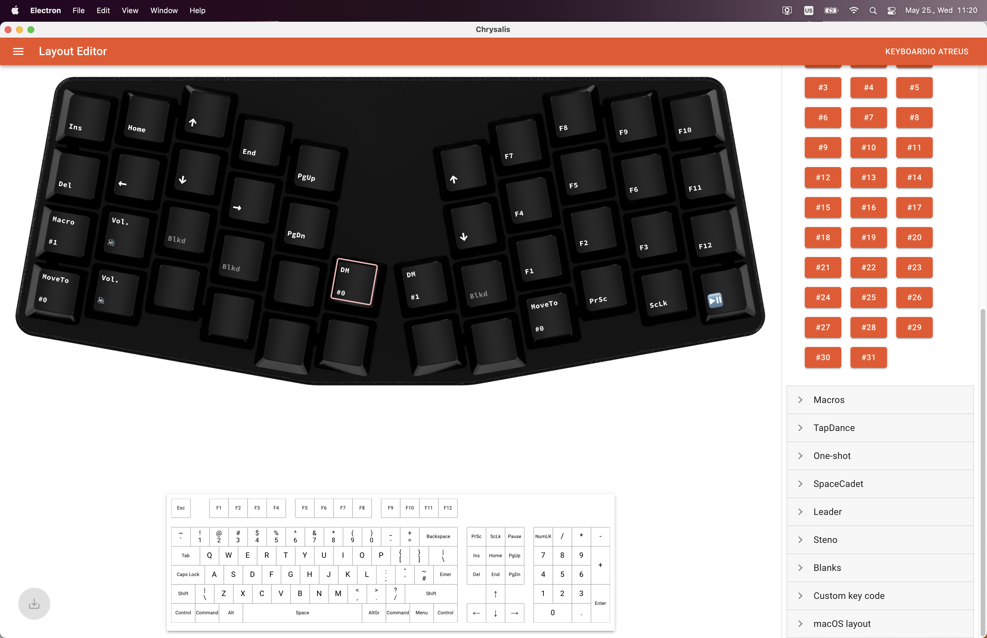 The sidebar could use a bottom margin · Issue #823 · keyboardio/Chrysalis · GitHub
