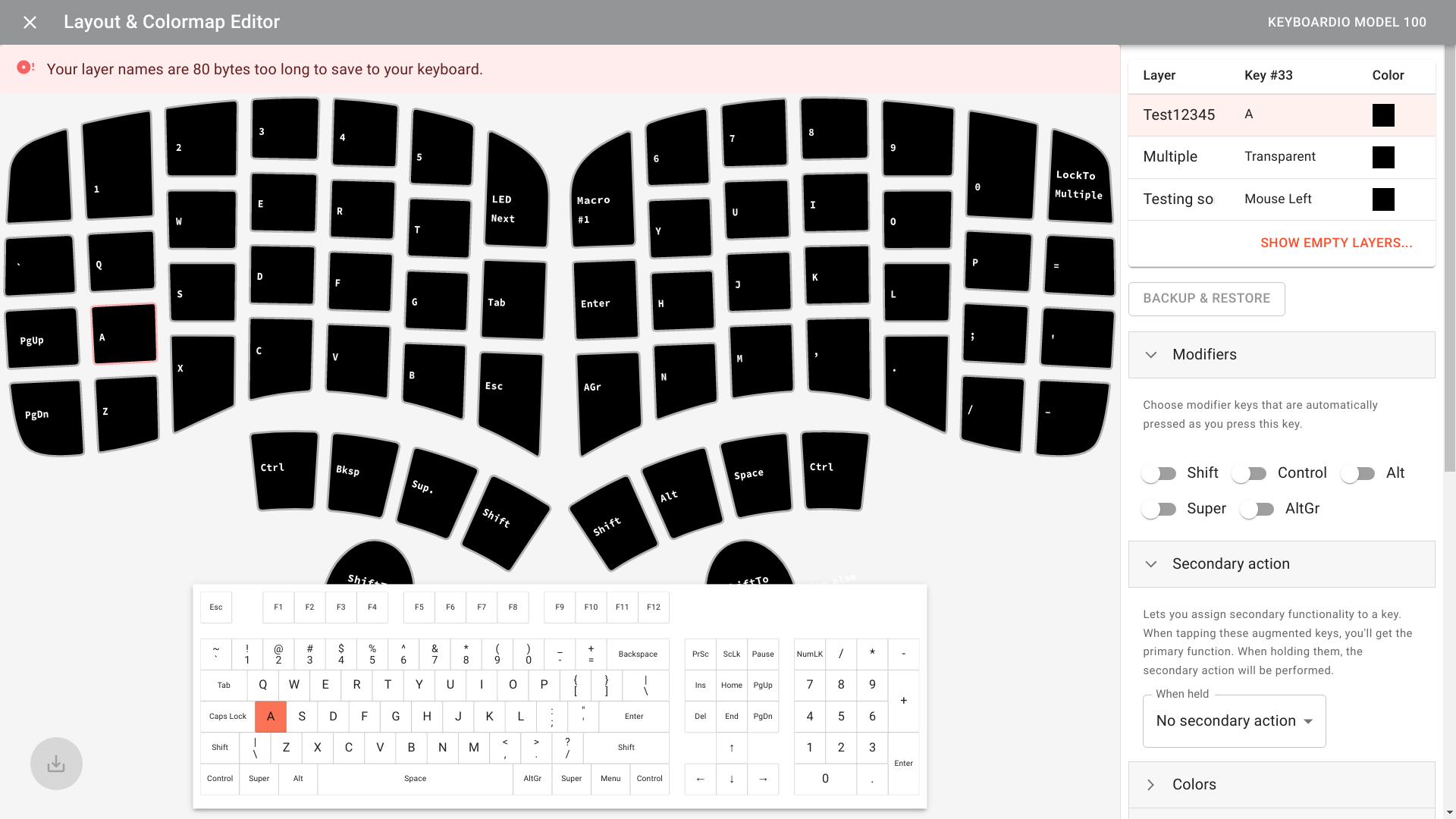 Prevent saving & display an alert when layernames take too much space by algernon · Pull Request ...
