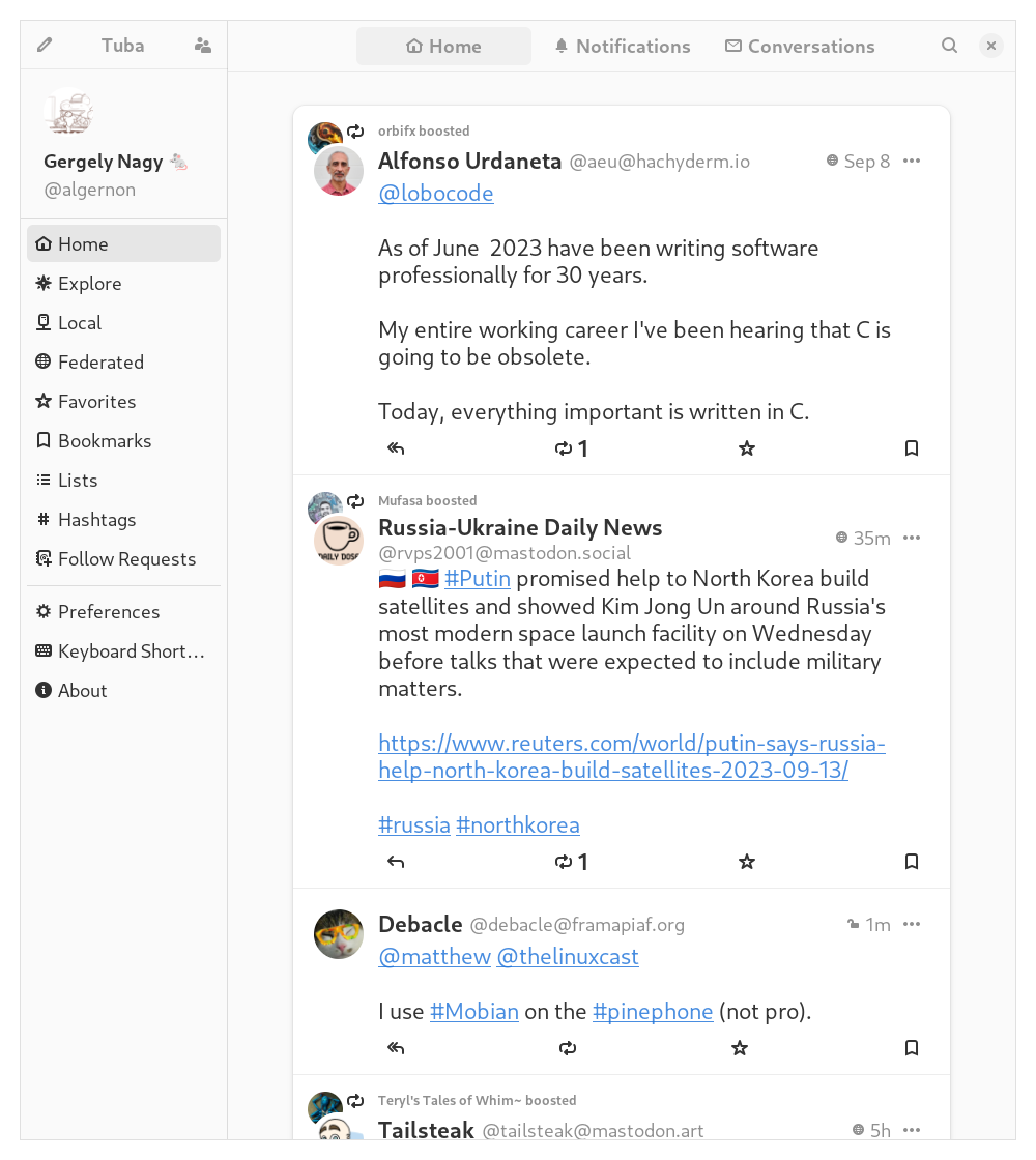 [Request]: Full-width cards in timelines, a'la 0.3.x · Issue #501 · GeopJr/Tuba · GitHub