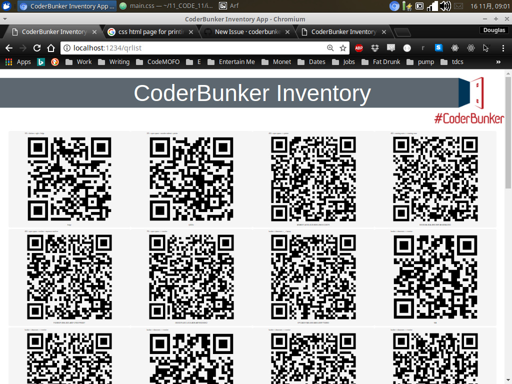 Redesign: QR code creation process · Issue #22 · coderbunker/inventory ...