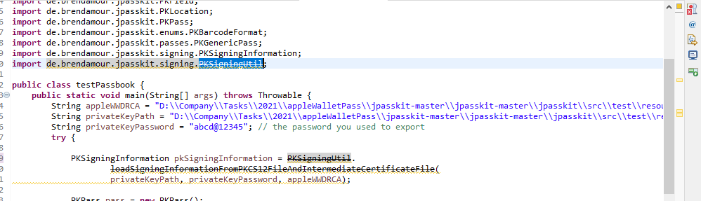 PKSigningUtil is deprecated warning · Issue #371 · drallgood/jpasskit · GitHub