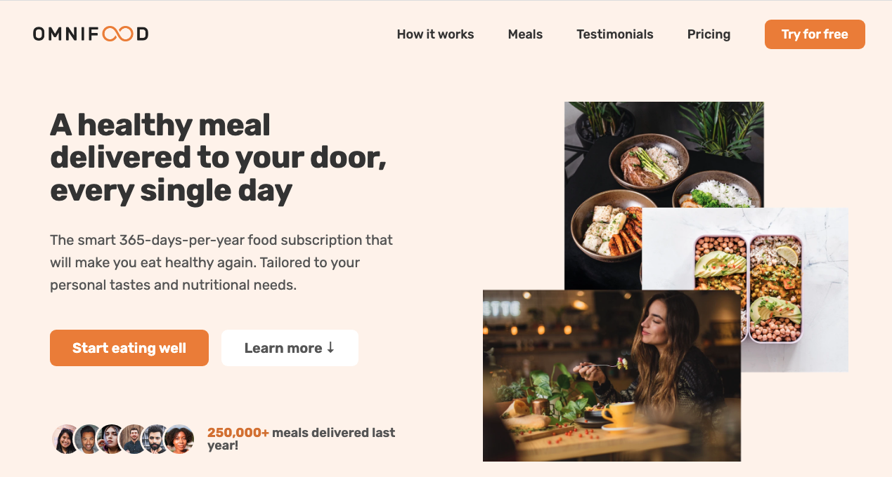 GitHub - barbaraokwufulueze/omnifood: Omnifood is a food subscription website designed as the ...
