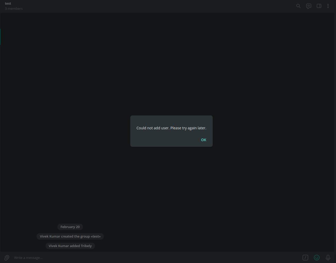 Group Deep Linking with admin paramter not working properly. · Issue #25924 · telegramdesktop ...