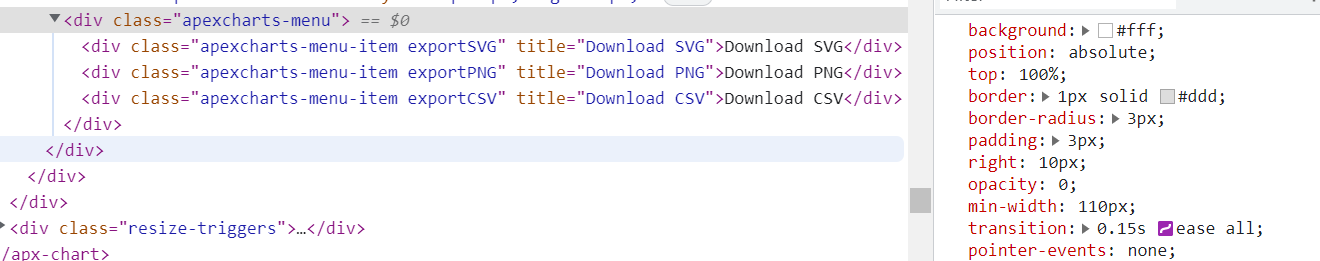 Accessibility: Menu items are still being rendered even when `toolbar.tools.download` is set to ...