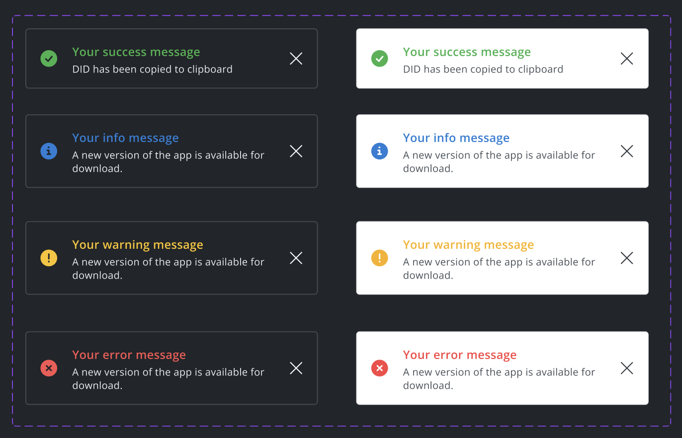 Toast notifications · Issue #162 · functionland/fx-components · GitHub