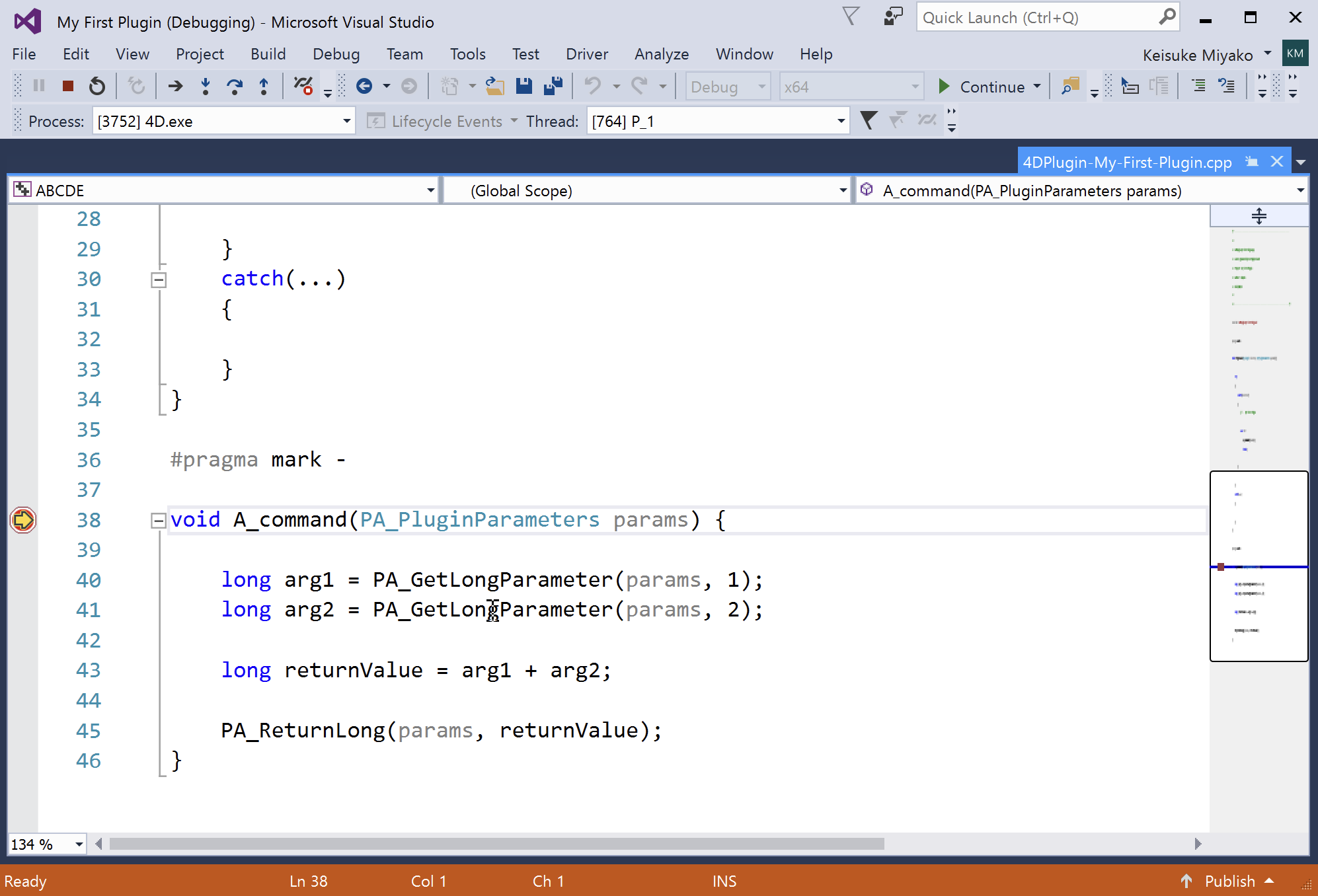 GitHub - miyako/4d-tutorial-my-first-plugin: 簡単なプラグインを作ってみましょう（Windows編）