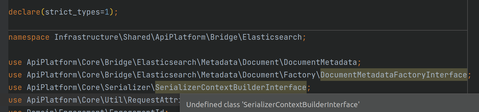 [v2.7] Missing classes and a method visiblity change after update · Issue #4955 · api-platform ...