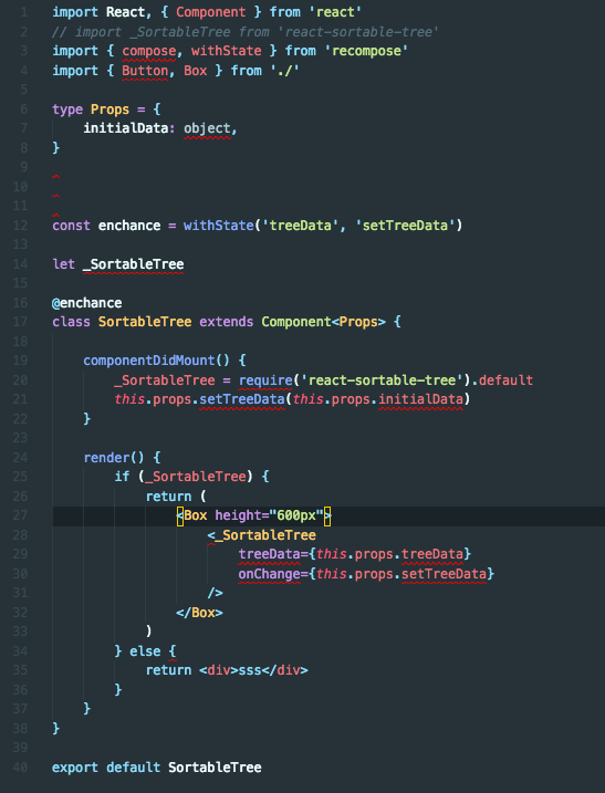 ReferenceError: self is not defined · Issue #99 · frontend-collective/react-sortable-tree · GitHub
