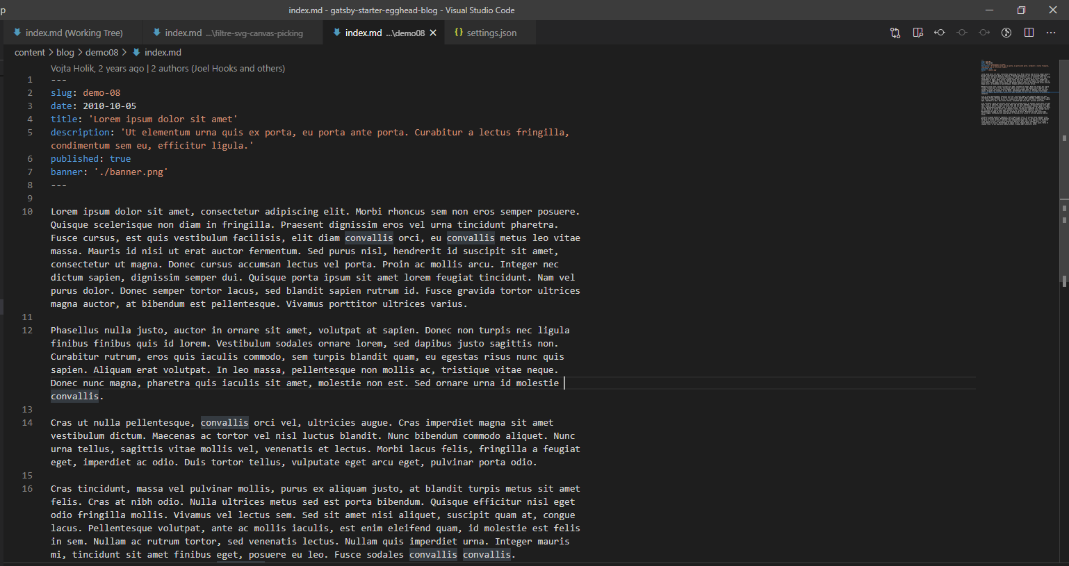 Visual studio code soft wrapping - windgeser