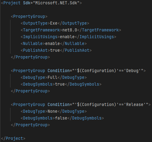 Publishing Native AOT in Release mode still producing .pdb files · Issue #34959 · dotnet/sdk ...
