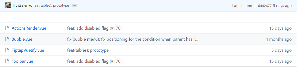 Floating Menu · Issue #159 · iliyaZelenko/tiptap-vuetify · GitHub