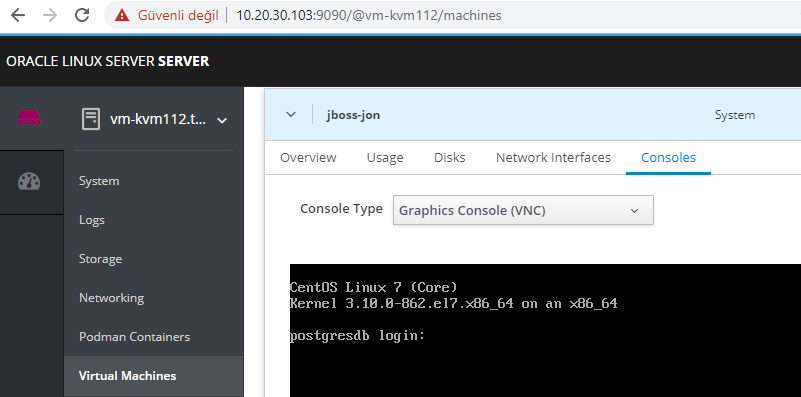 machines: consoles show/connect to local ports for VMs on remote ...