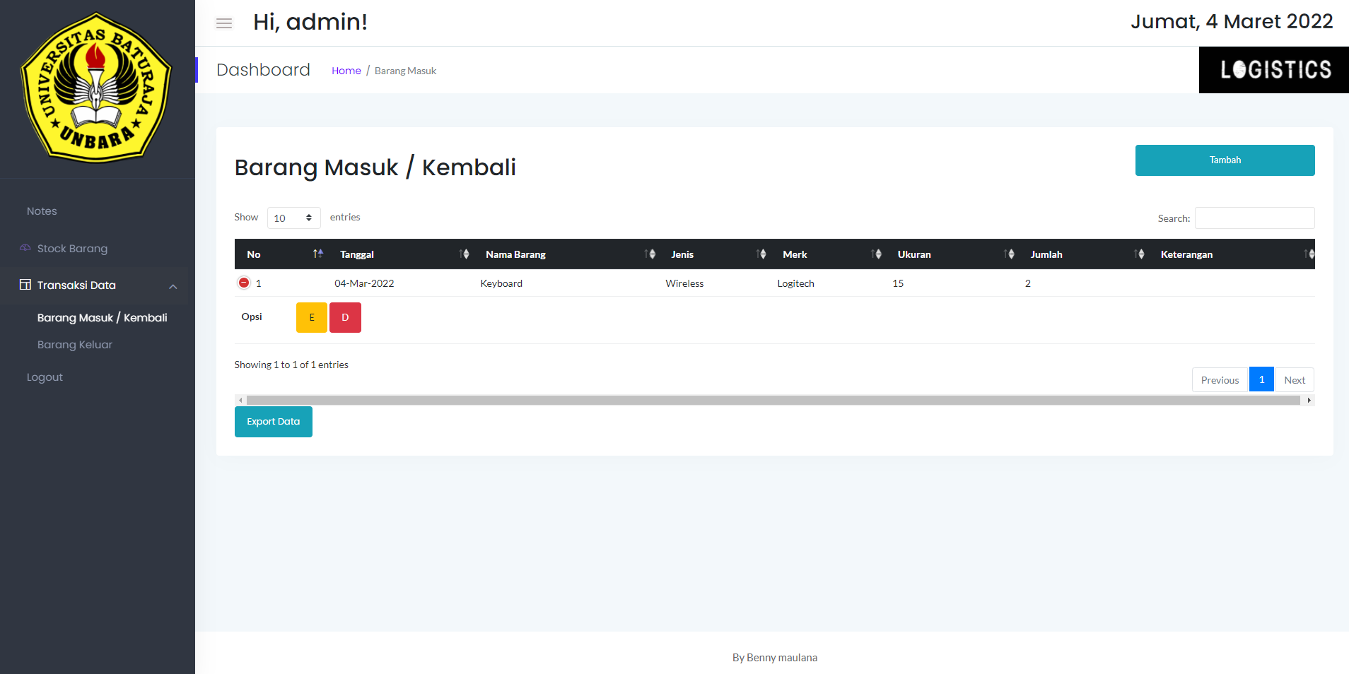 GitHub - innupasha/tugascrud: untuk memenuhi tugas CRUD UNBARA