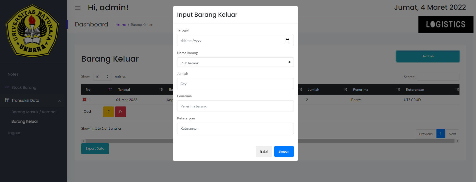 GitHub - innupasha/tugascrud: untuk memenuhi tugas CRUD UNBARA