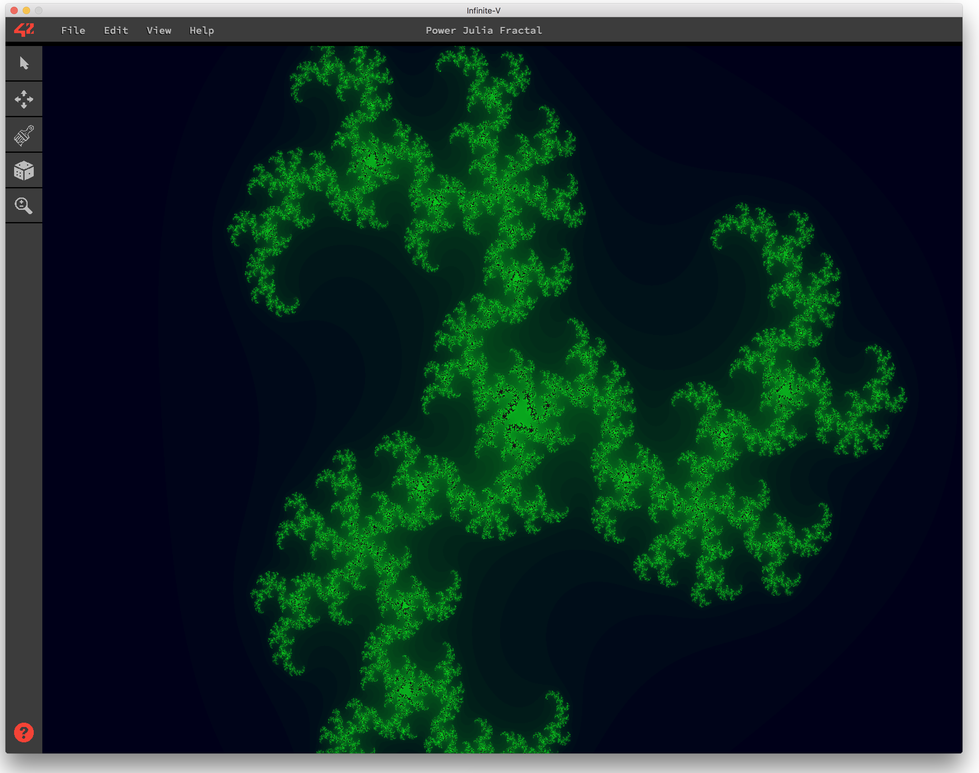 Github Tonoli Infinite V Graphic Project Fractal Viewer