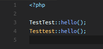 Syntax highlighting broken on PHP static camel case class names. · Issue #44032 · microsoft ...