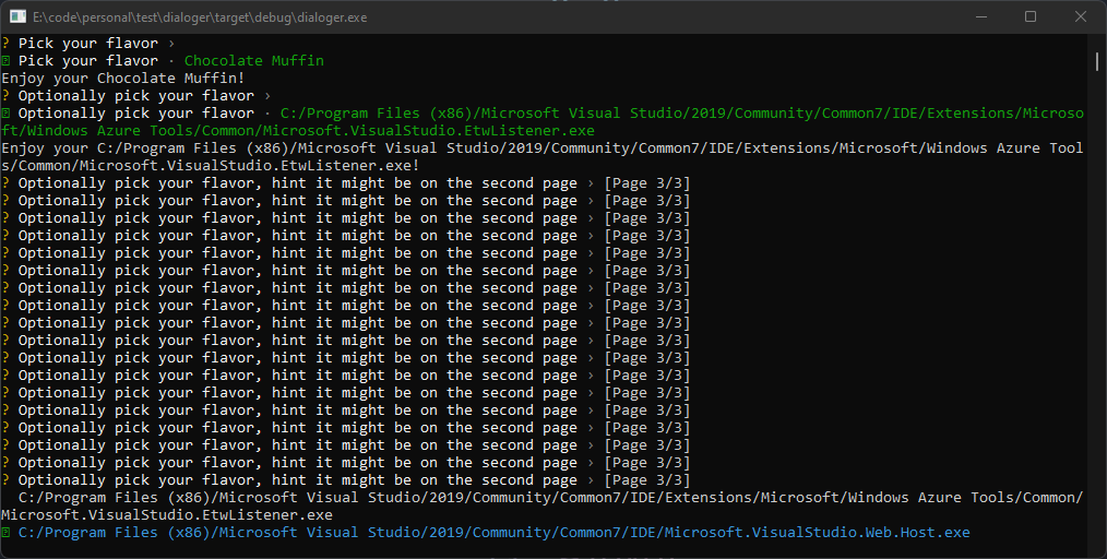 Give preference to terminal width · Issue #20 · console-rs/dialoguer · GitHub
