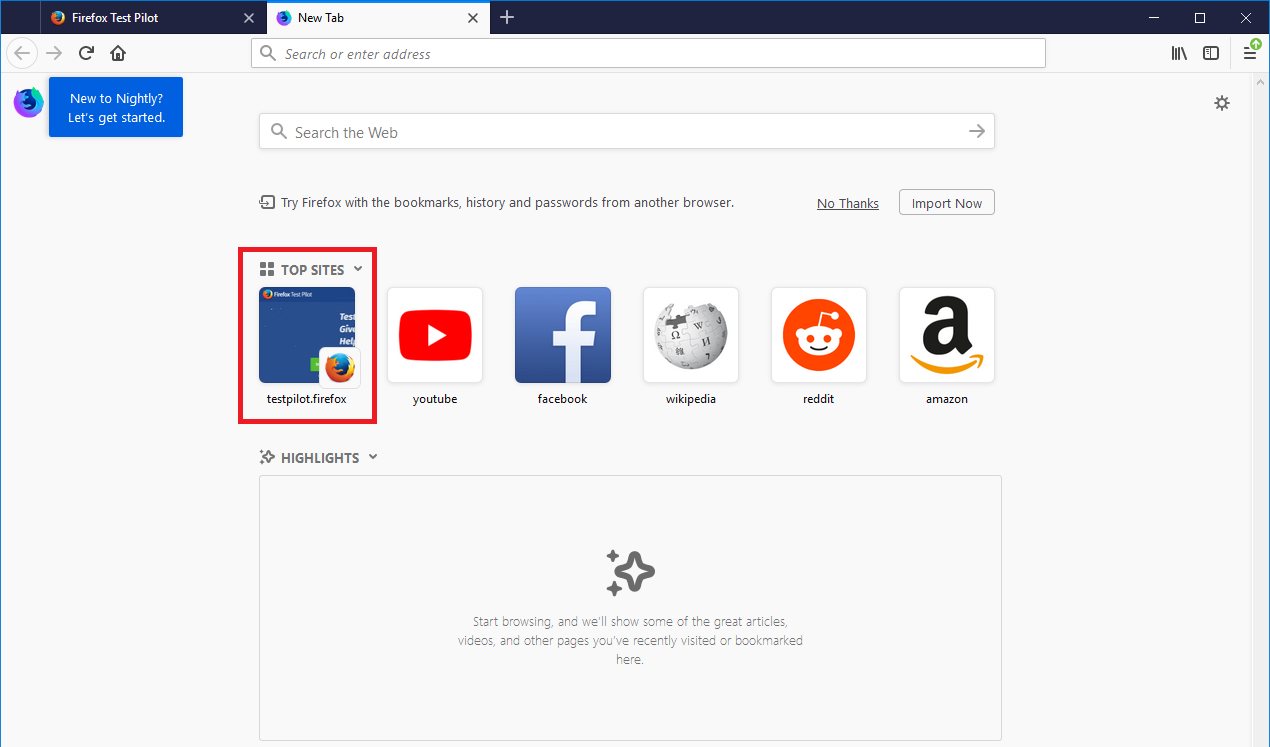 [Enhancement] Transform the Test Pilot logo into website favicon for ...