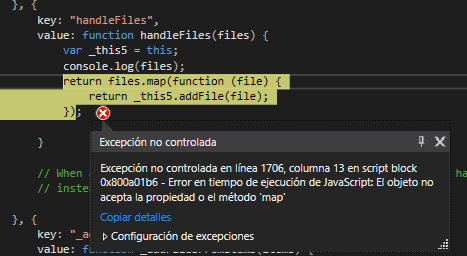 Bug IE11 · Issue #1638 · dropzone/dropzone · GitHub