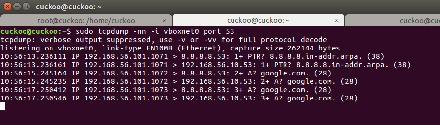 Cuckoo Router Not Forwarding Traffic from Guest to Internet · Issue #1619 · cuckoosandbox/cuckoo ...