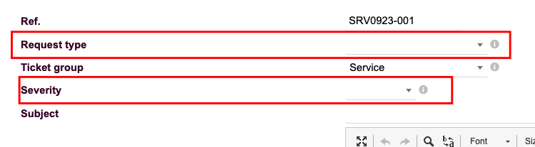 Ticket module does not populate default fields. · Issue #26073 ...