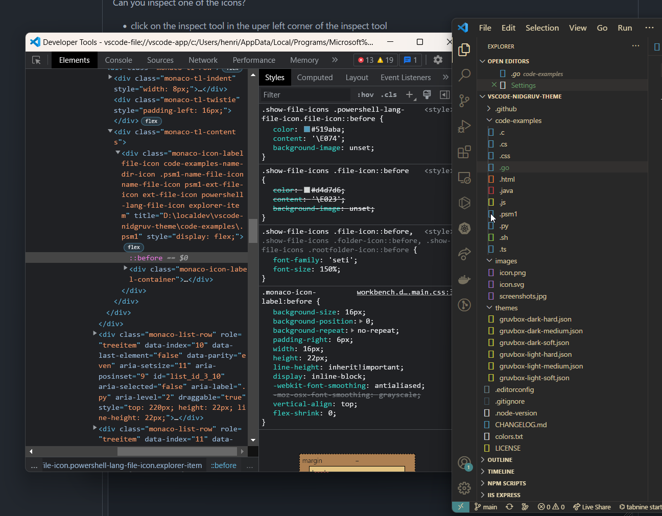 Square Icons on Windows 11, requires changing to fix · Issue #179599 · microsoft/vscode · GitHub
