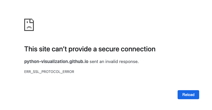 github.io web link is broken · Issue #1795 · python-visualization/folium · GitHub