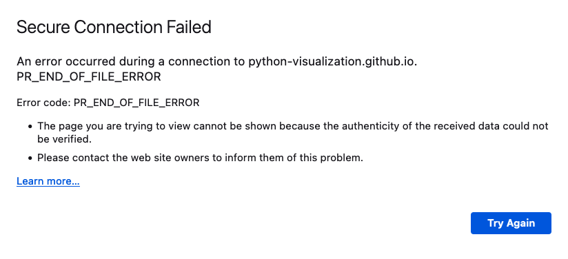 github.io web link is broken · Issue #1795 · python-visualization/folium · GitHub