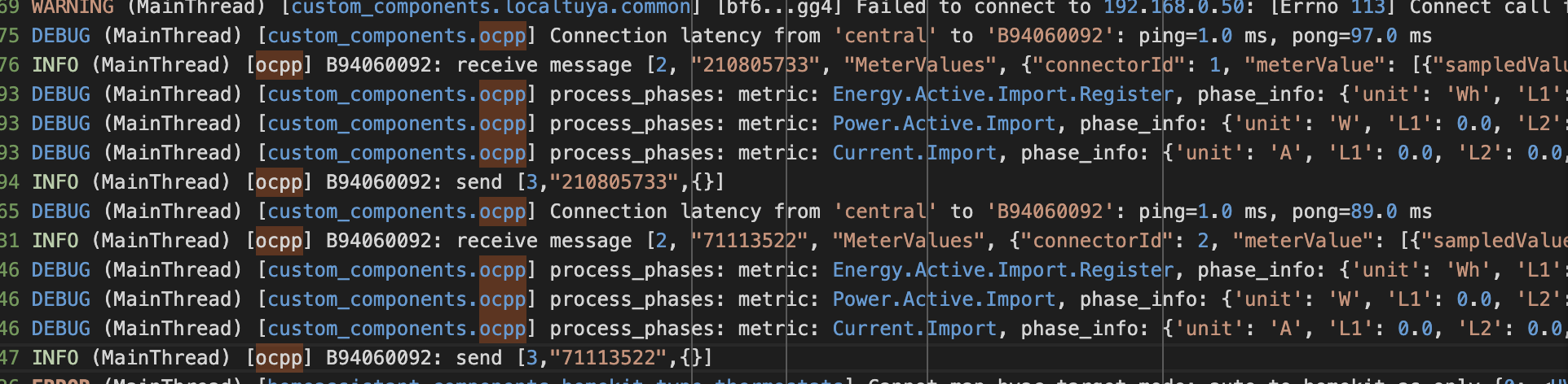 Sensor For Each Connector Metered Values · Issue 801 · Lbbrhznocpp · Github