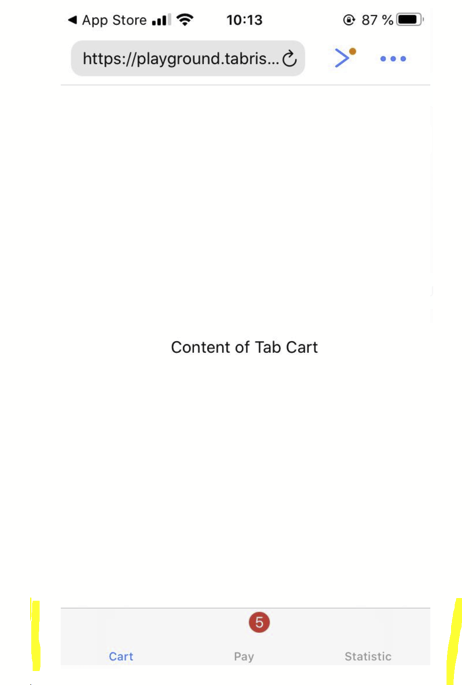Tab Layoutproblem On Iphones Without Home Button · Issue 2081 · Eclipsesource Tabris Js · Github
