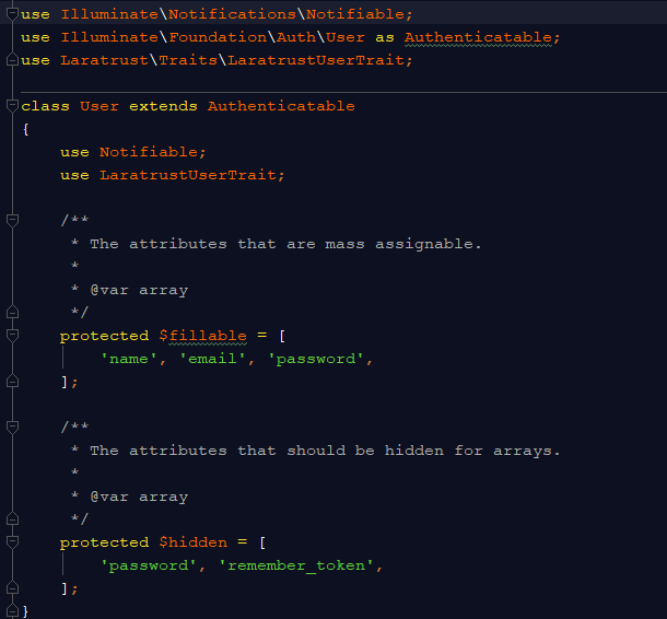 $user->hasRoles('superadministrator') return false · Issue #308 · santigarcor/laratrust · GitHub