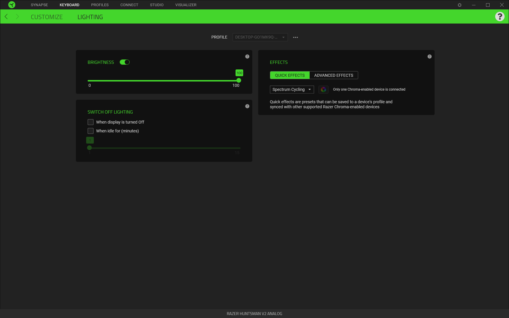 Support for Razer Huntsman V2 Analog · Issue #1458 · openrazer/openrazer · GitHub