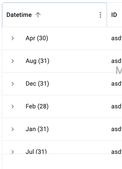 [data grid] Sorting row groups in DataGrid with custom groupingValueGetter · Issue #8493 · mui ...