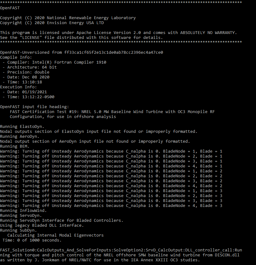 Mapping error, and scaled turbine model · Issue #640 · OpenFAST/openfast · GitHub