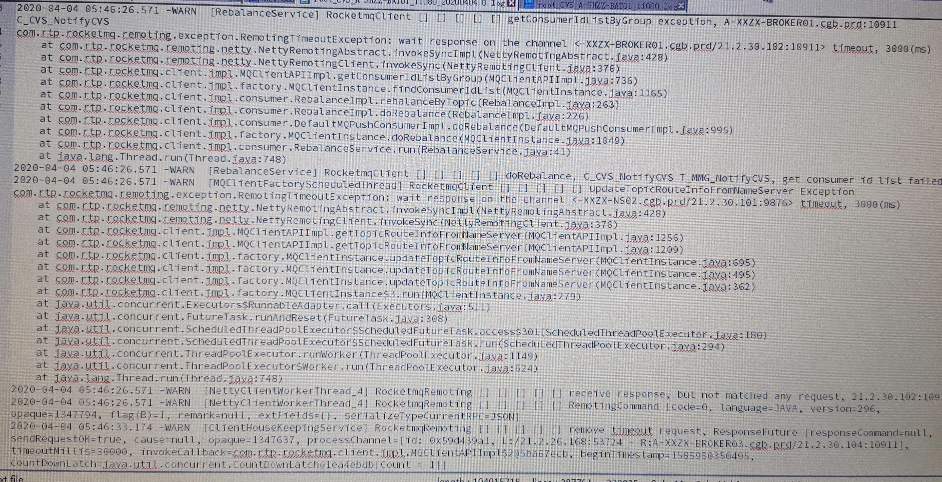 About consumers stopping pulling messages · Issue #1918 · apache/rocketmq · GitHub