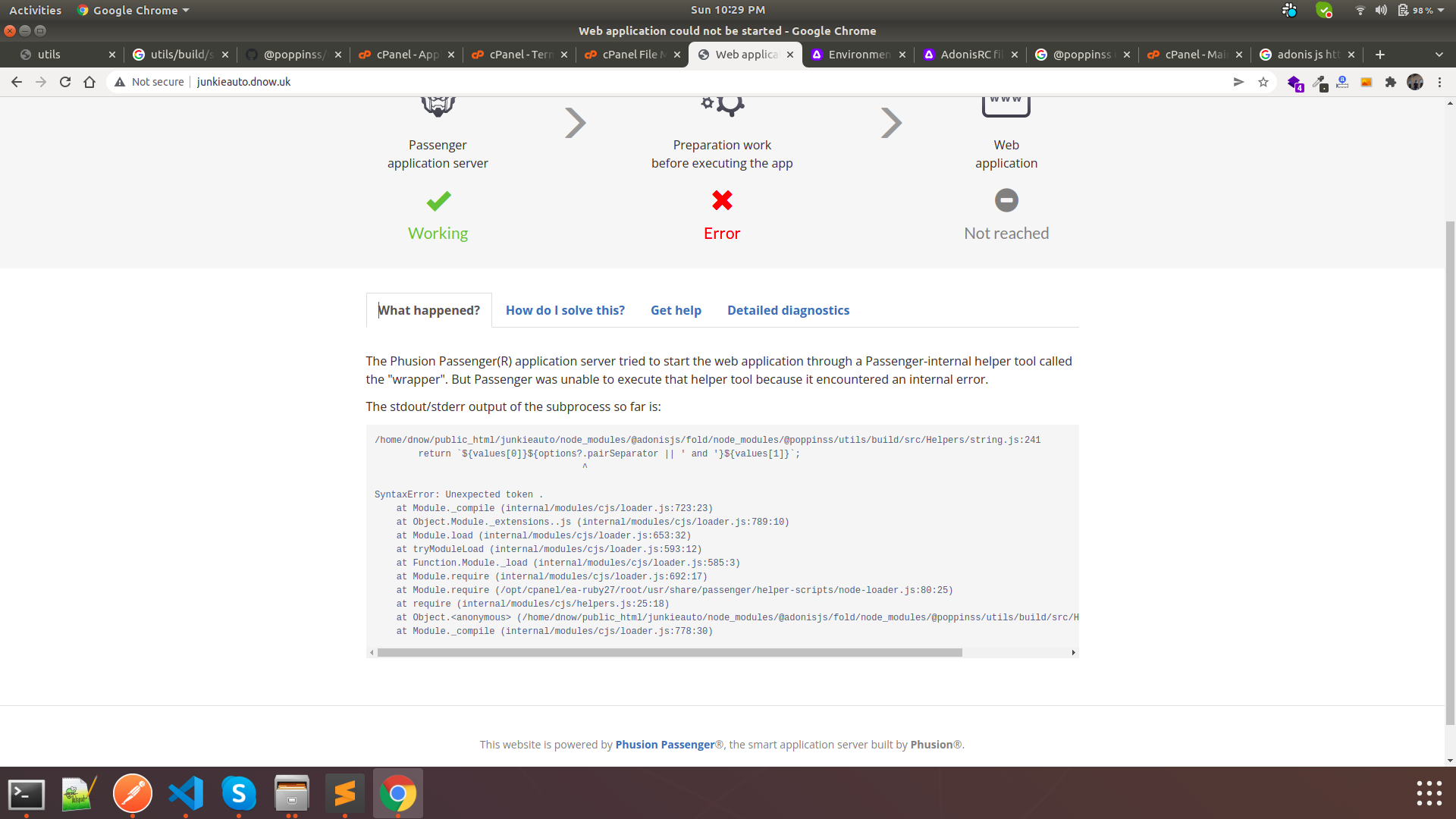 @poppinss/utils seems to be broken with node 12 · Issue #2410 · adonisjs/core · GitHub