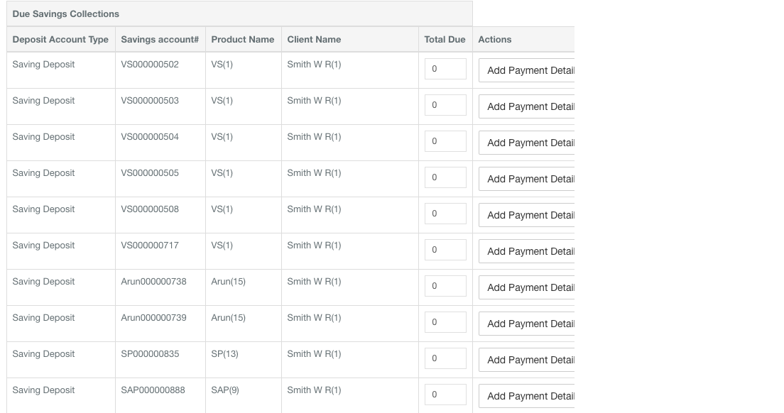 Improper UI display in individual collection sheet · Issue #2923 · openMF/community-app · GitHub