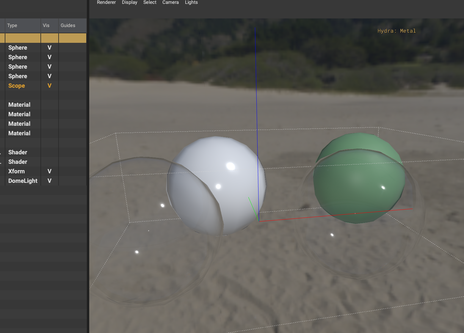 usdview: Rendering artifacts with transparent materials on Metal (macOS) · Issue #2799 ...