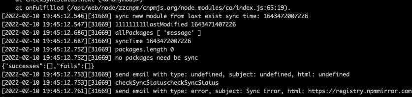1月30日 之后一直同步失败 · Issue #1704 · cnpm/cnpmjs.org · GitHub