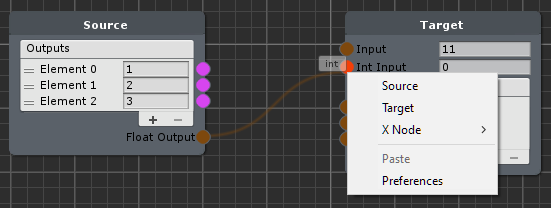 Attempting to connect an invalid link opens the "drag to create" new node menu · Issue #217 ...