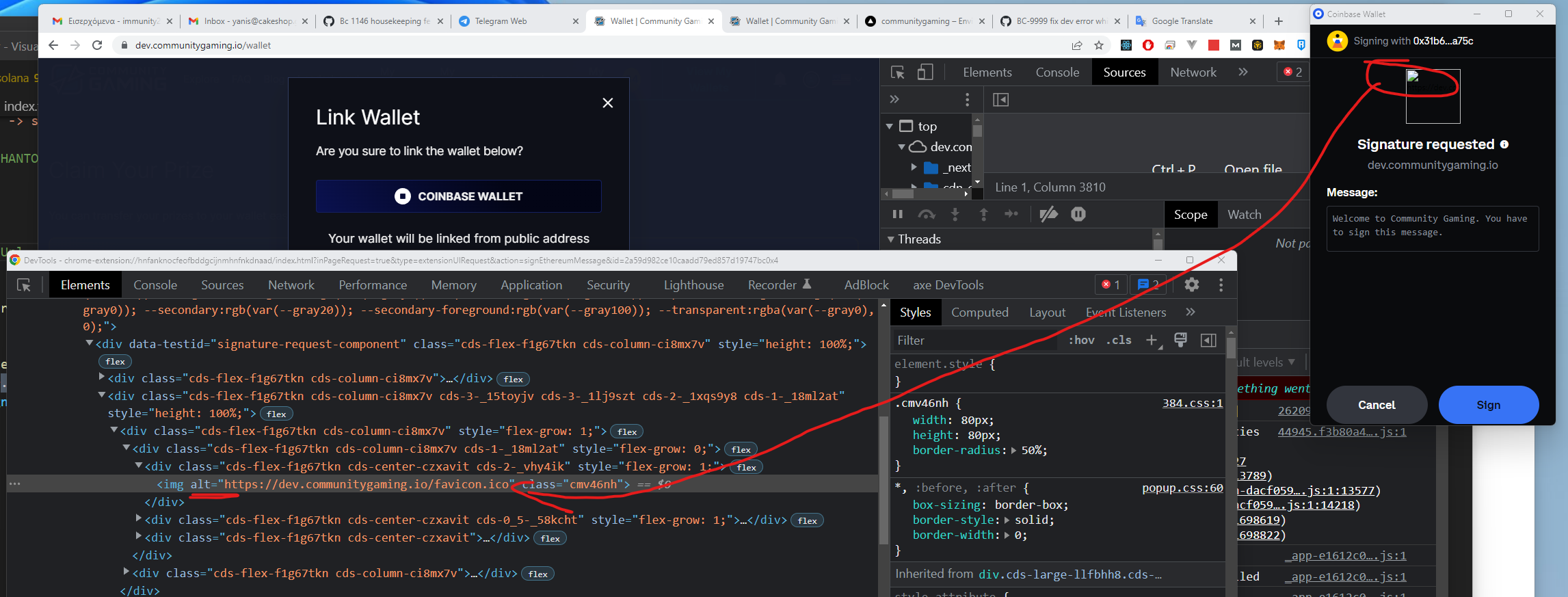 Bug: Unable to define appLogoUrl · Issue #610 · coinbase/coinbase ...
