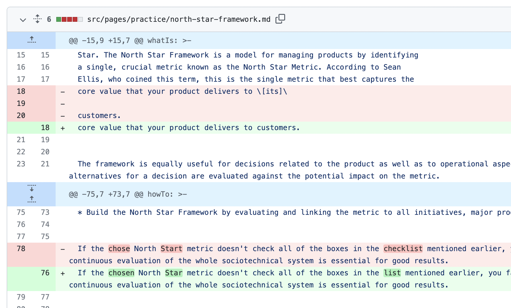 Add North Star Framework to OPL · Issue #1914 · openpracticelibrary/openpracticelibrary · GitHub