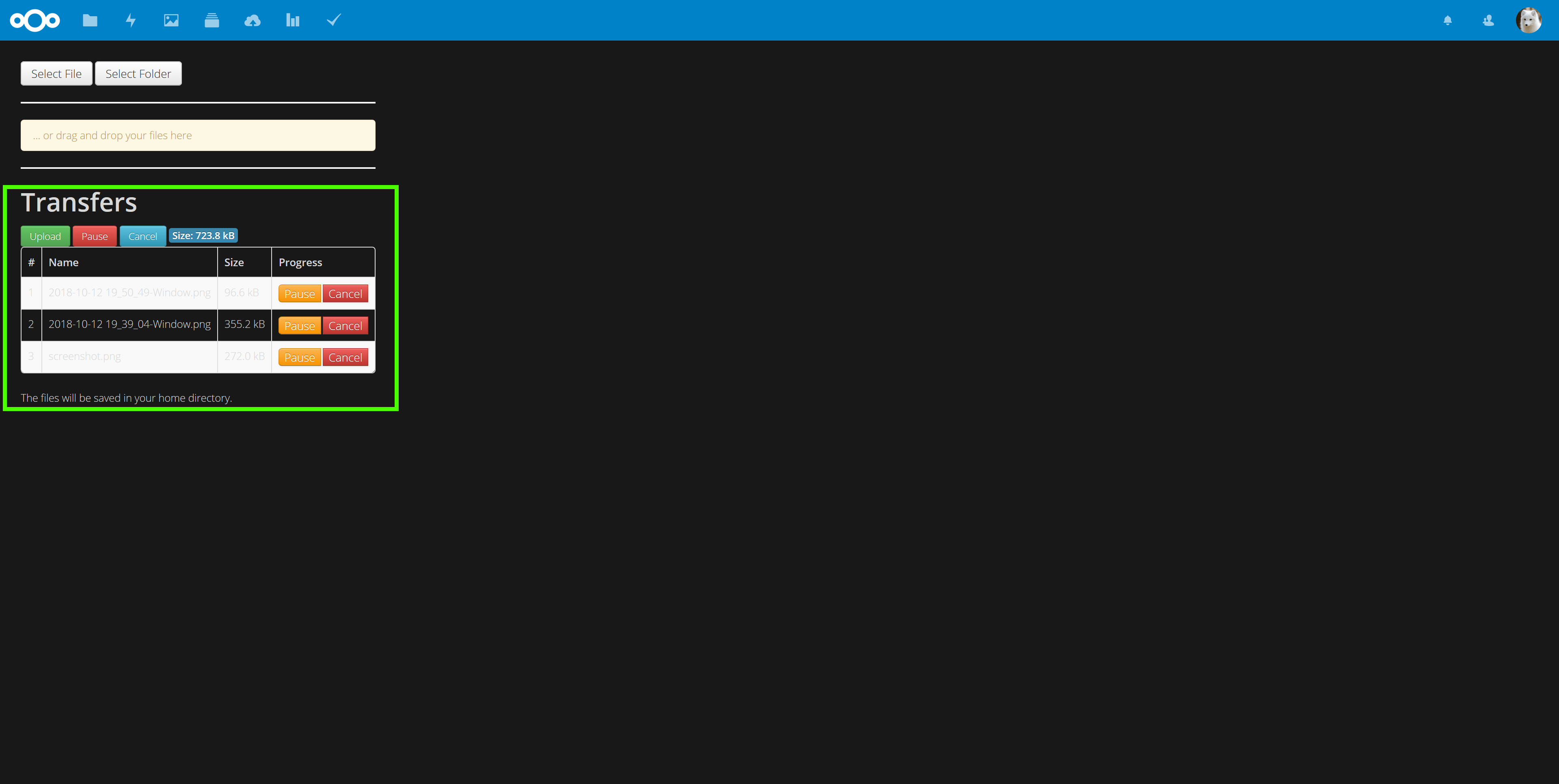 Support for dark theme · Issue #41 · e-alfred/flowupload · GitHub