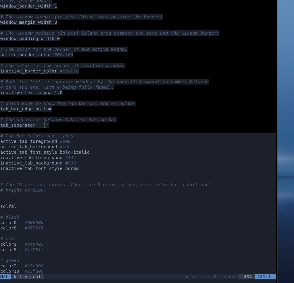 background refill · Issue #380 · kovidgoyal/kitty · GitHub