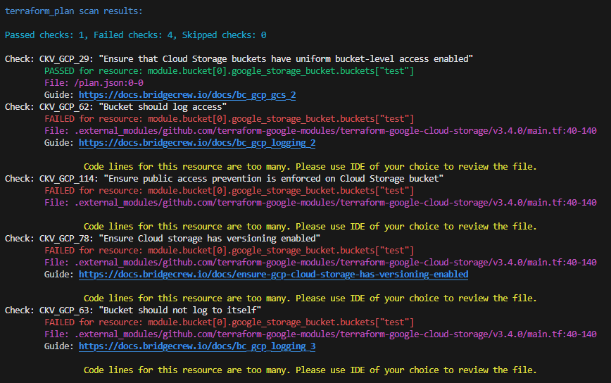 unable to skip checks in a module specifying a count number · Issue #5212 · bridgecrewio/checkov ...