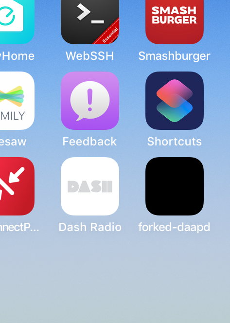 [Request] Homescreen icon for Forked-Daapd · Issue #705 · owntone ...