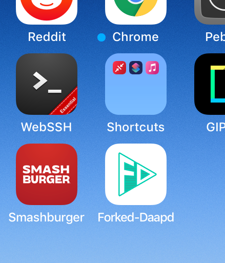 [Request] Homescreen icon for Forked-Daapd · Issue #705 · owntone ...