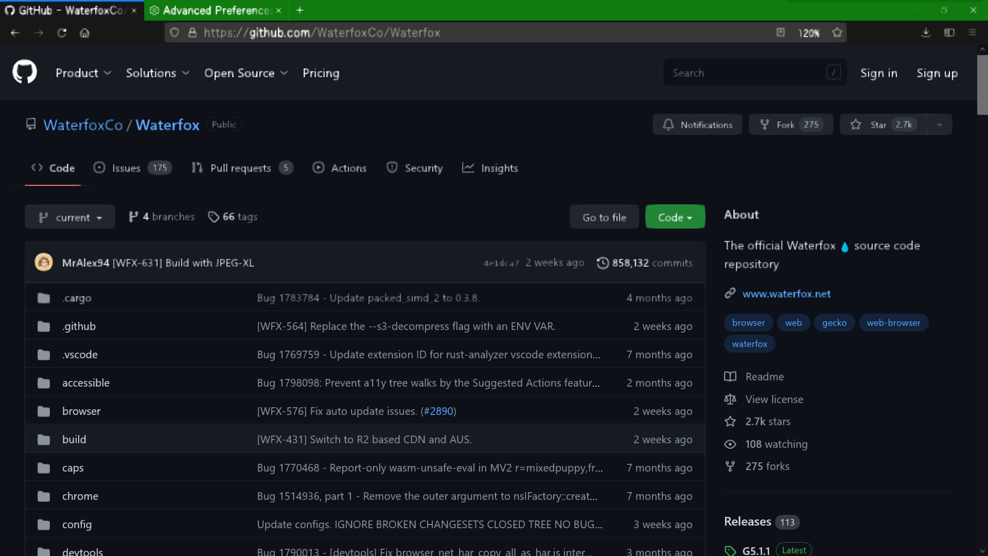 Font display blurs in G5.1.1 · Issue #2953 · BrowserWorks/waterfox · GitHub